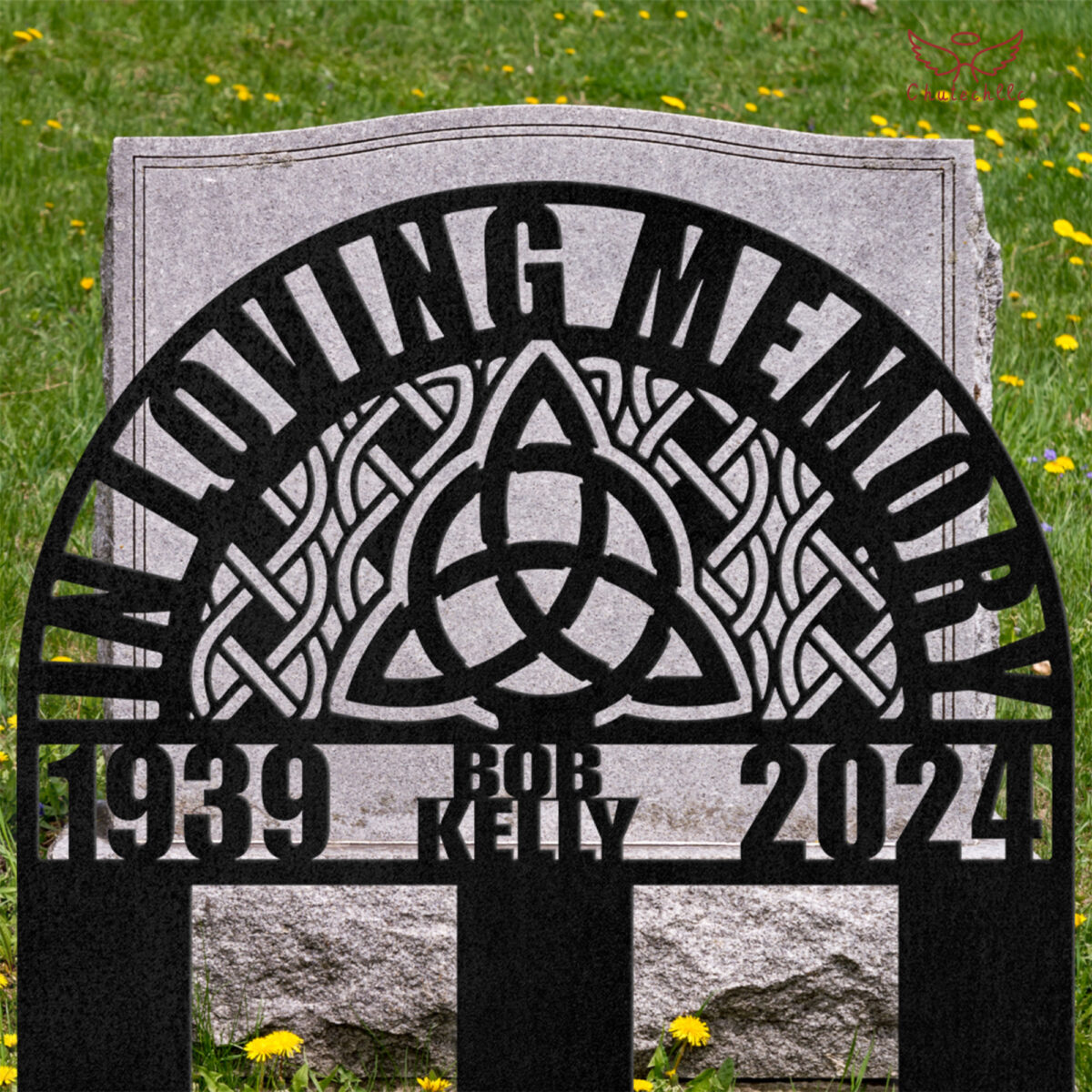 Celtic Knot In Loving Memory Metal Stake – Chutechllc